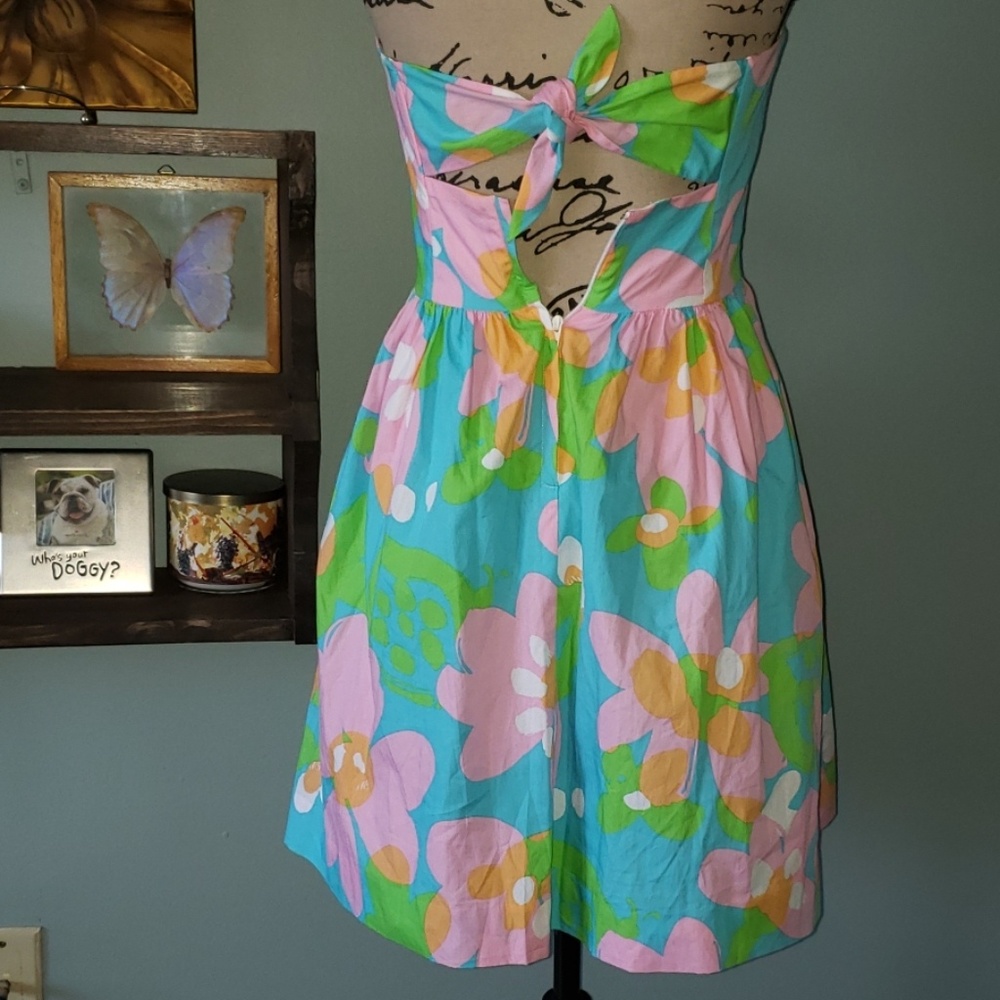 Lilly Pulitzer Richelle Shorely Blue Mojo Dress - Gem